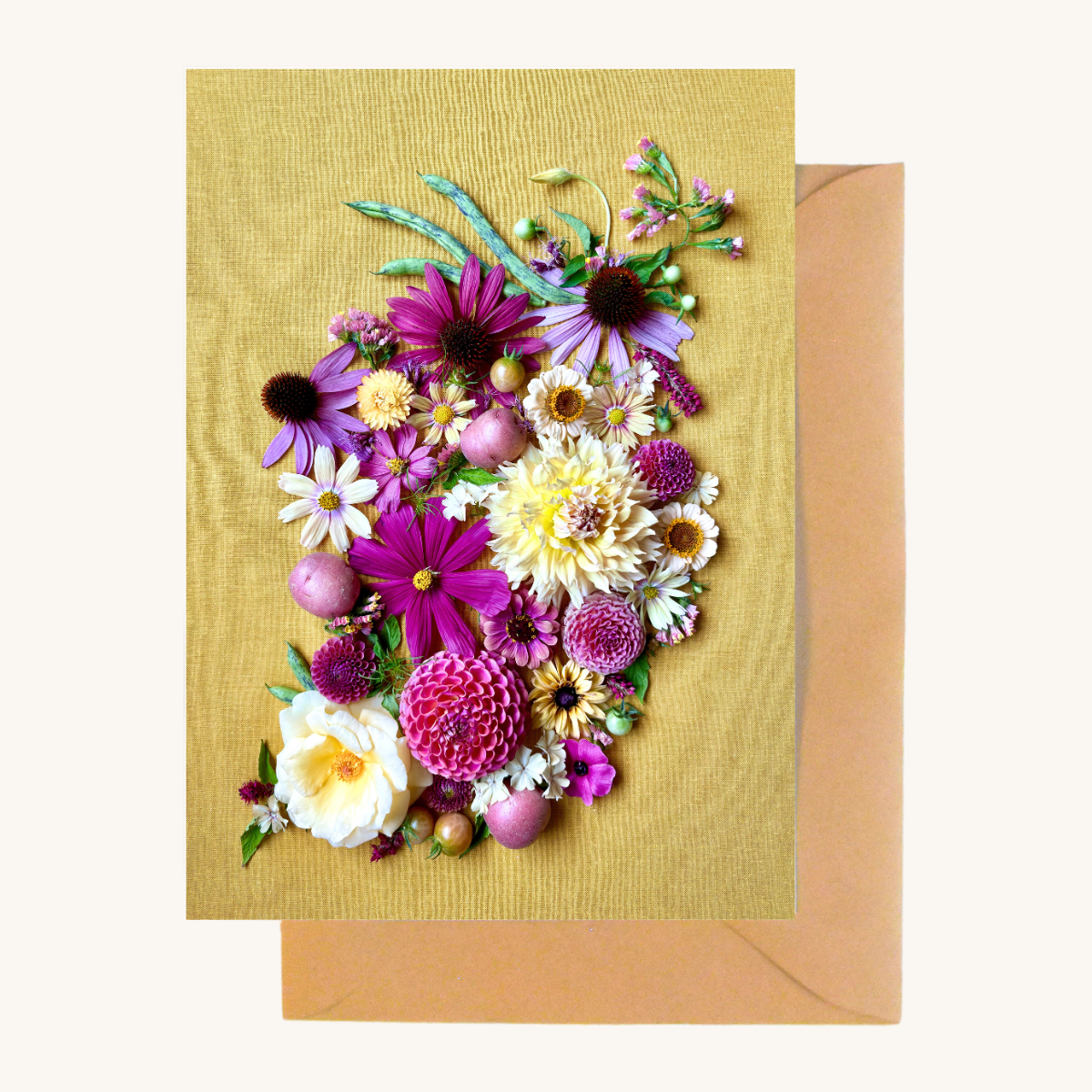 Golden Bounty Greeting Card – Lost in the Forrest